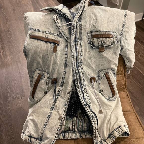 East West | Jackets & Coats | 8s Vintage East West Acid Washed Denim ...